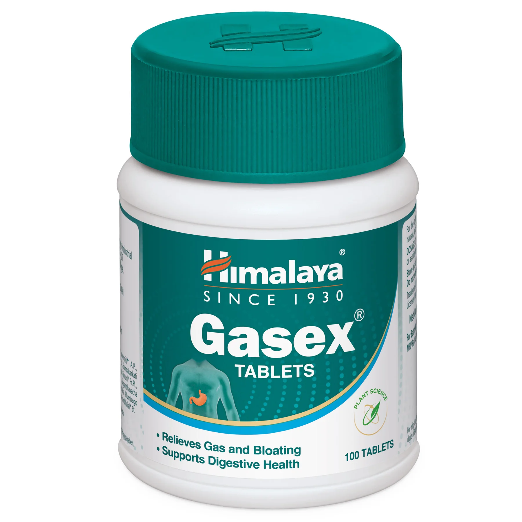 Himalaya Gasex Tablets (100 Tablets) - drwellnessstore.com